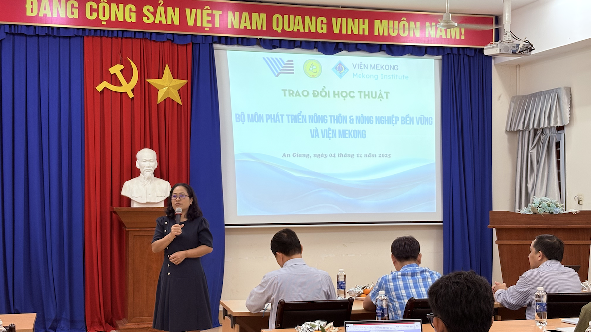 Viện nghiên cứu biến đổi khí hậu - Mekong Institute, Can Tho University ...